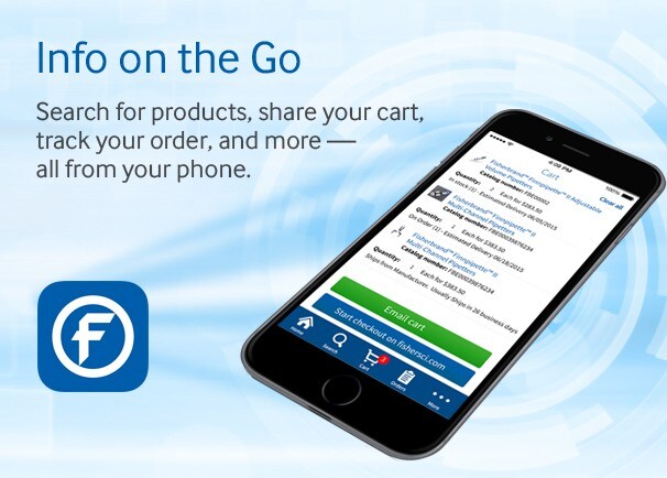 Fisher Scientific for iPhone and Android