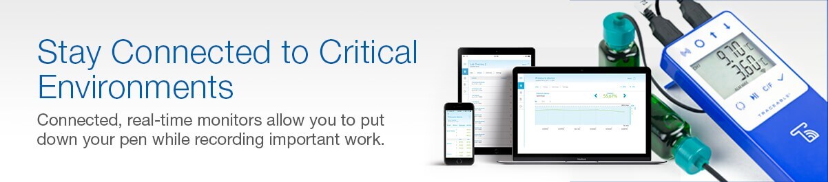 Fisherbrand TraceableLIVE Lab Monitoring Devices