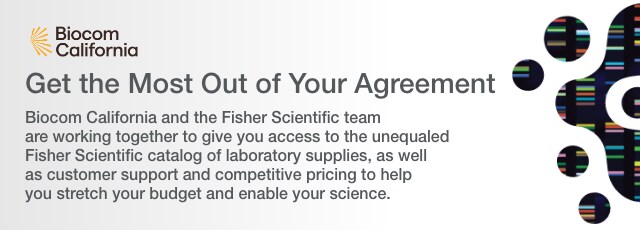 Biocom California Membership Benefits | Fisher Scientific